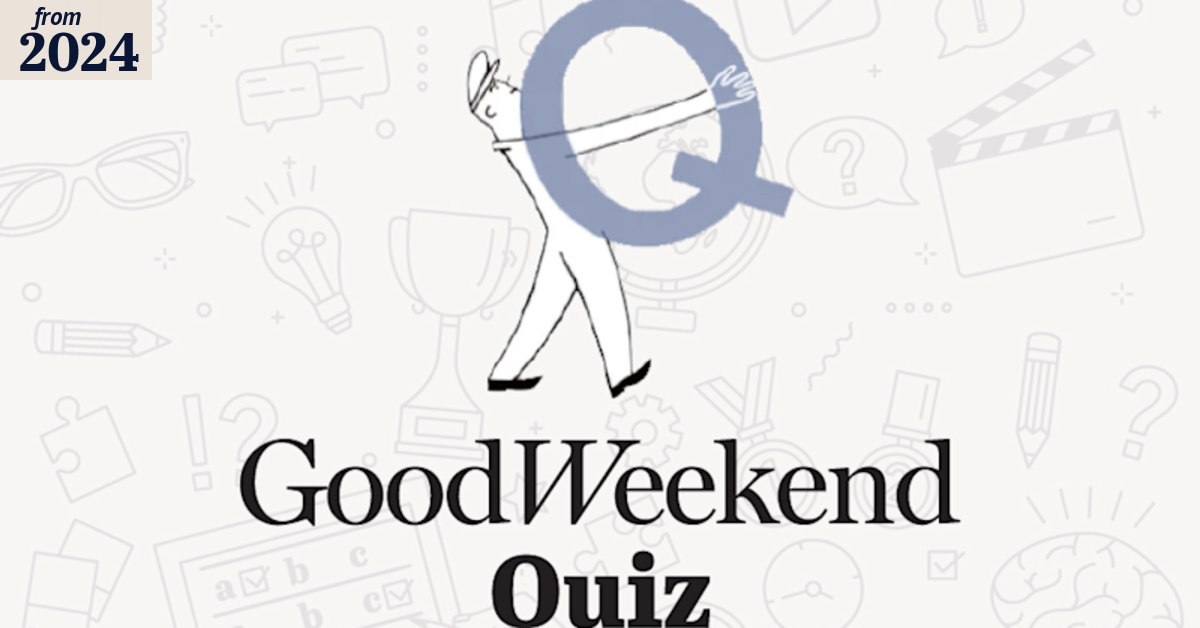 Good Weekend Quiz live: Sydney Writer’s Festival