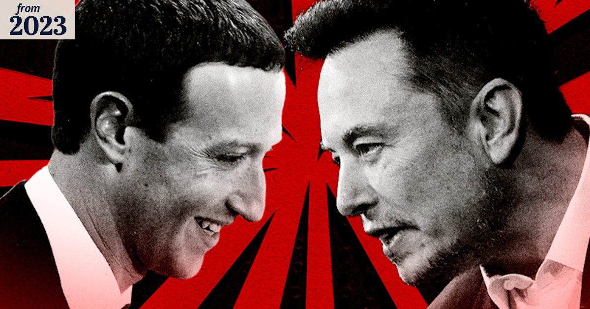 Elon Musk v Mark Zuckerberg: Cage fight to be streamed on X