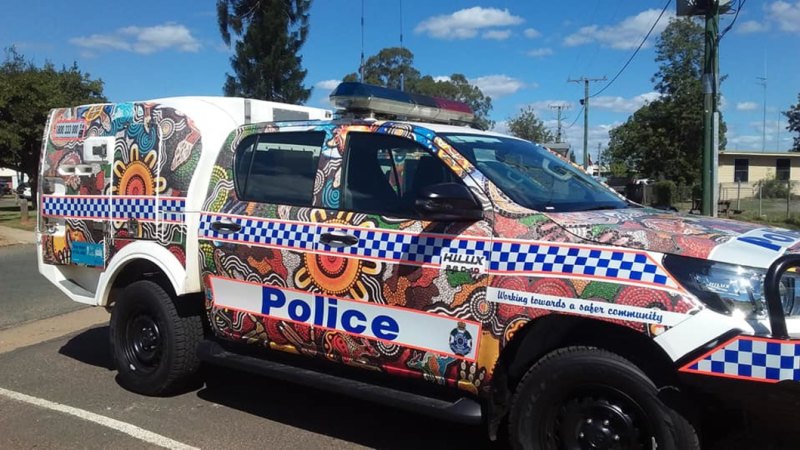 Indigenous art helps bridge gap between Queensland police and community