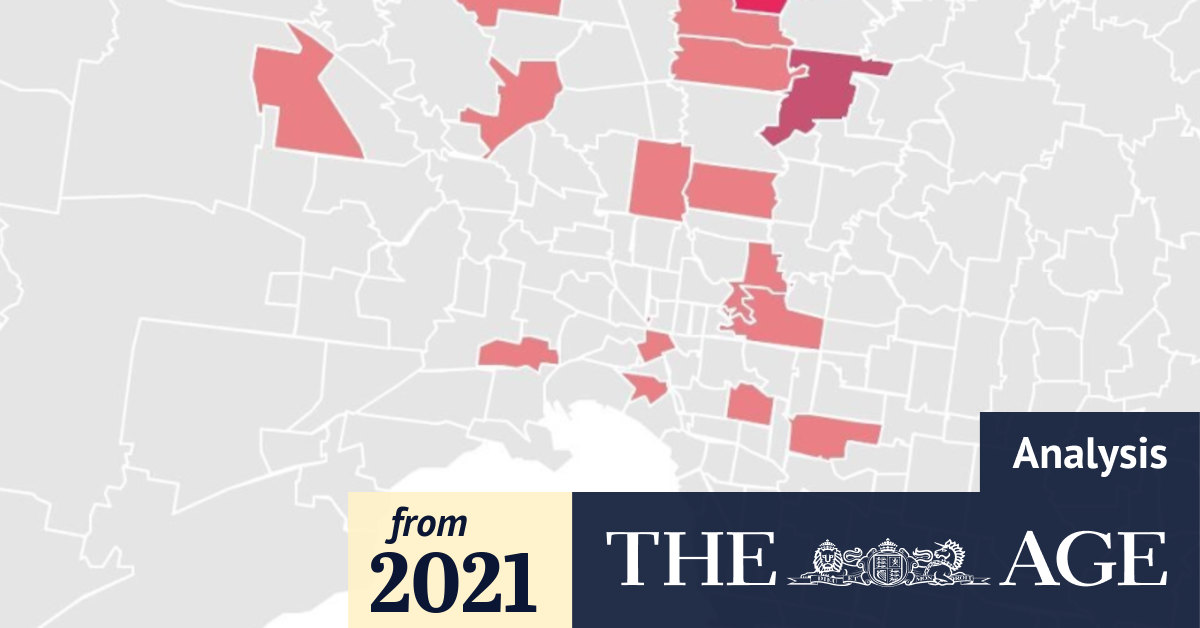 Melbourne COVID: Which postcodes have active COVID-19 cases? Number of ...