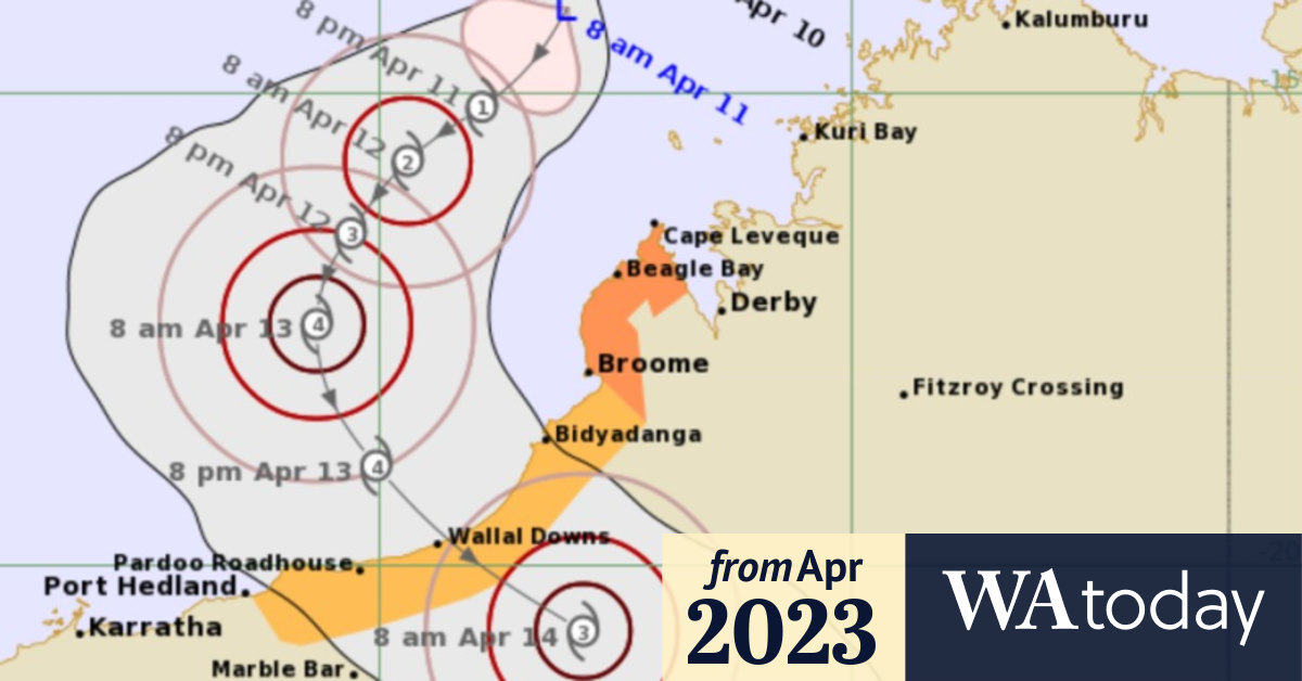 Tropical cyclone forming off WA coast the ‘strongest system in 10 years’