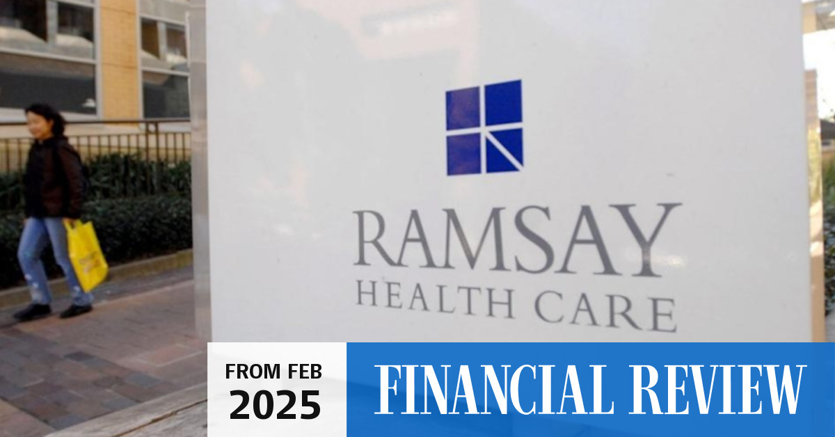 Ramsay Health Care-backed lobby group Australian Private Hospitals ...