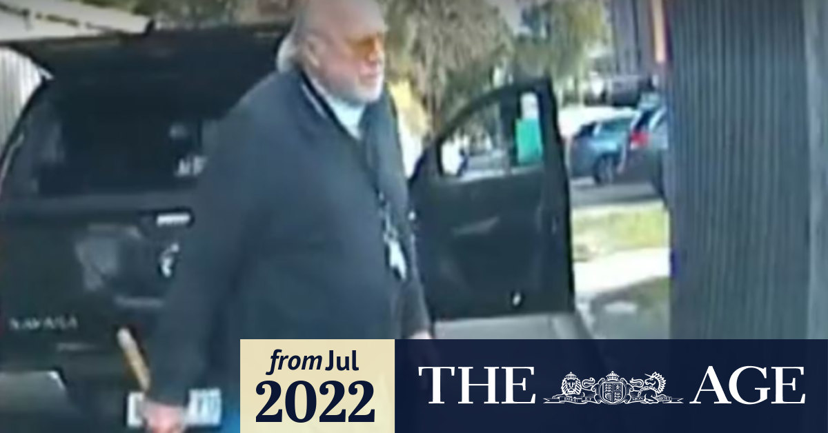 Rex Hunt road rage incident video emerges