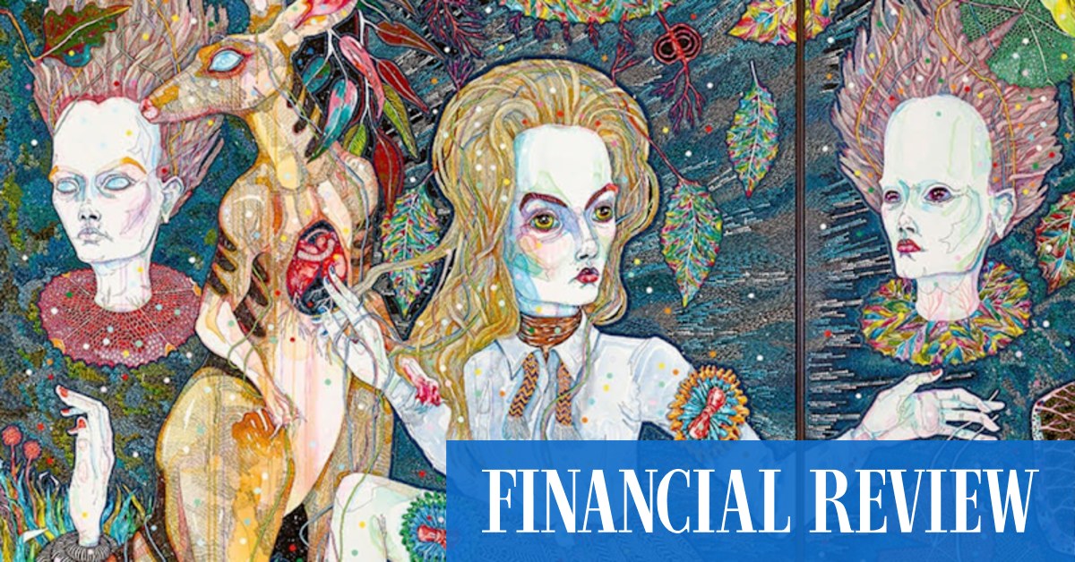 After a six-year legal fight, Del Kathryn Barton’s magnum opus is back