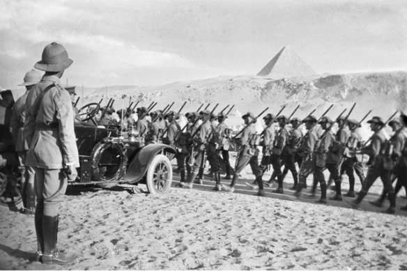 From the Archives, 1914: Australian troops arrive in Cairo