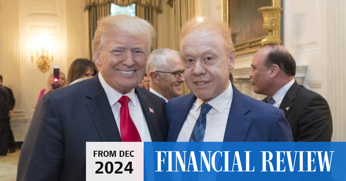 Anthony Pratt to host a party for 700 guests at Donald Trump’s Mar-a-Largo