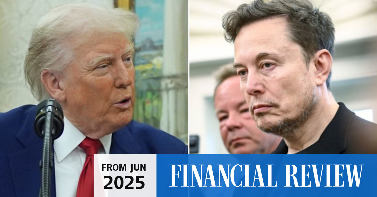 Donald Trump and Elon Musk feud: US president and billionaire are not ...