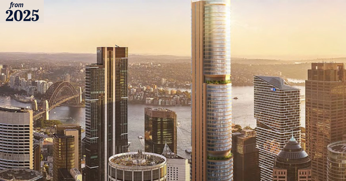 ‘Supertall’ tower over 300 metres tall to redraw Sydney skyline