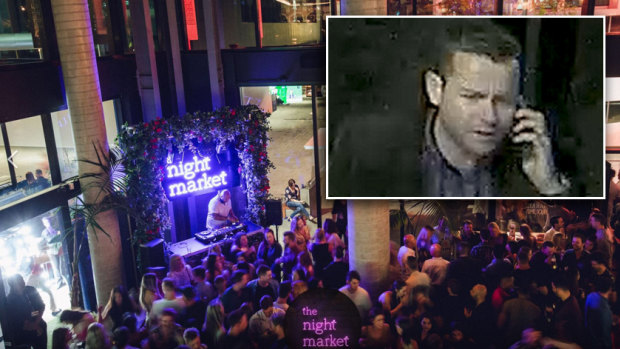 Police release vision of shocking glassing at packed Perth bar