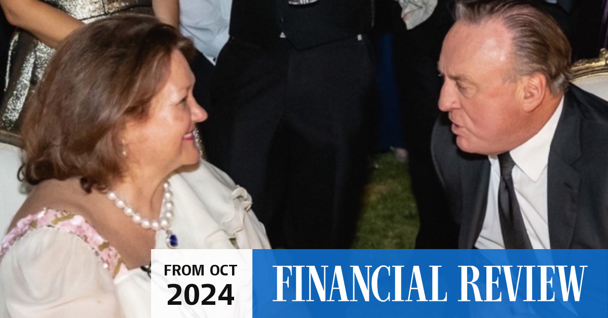 MIN ASX: Gina Rinehart signs $1.1 billion gas deal with Chris Ellison’s ...