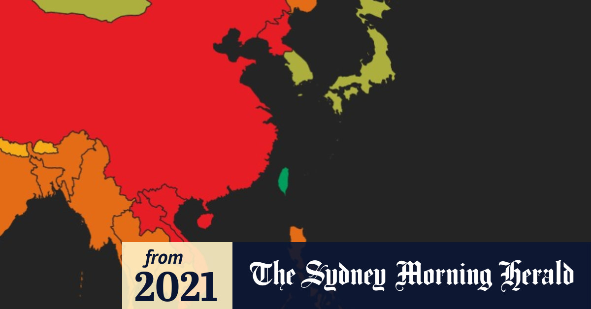 Taiwan map showing it was not part of China ‘cancelled’ at US democracy ...