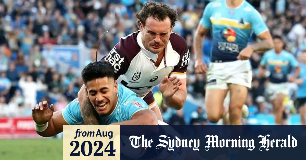 NRL 2024: In-form Gold Coast Titans belt injury-hit Brisbane Broncos