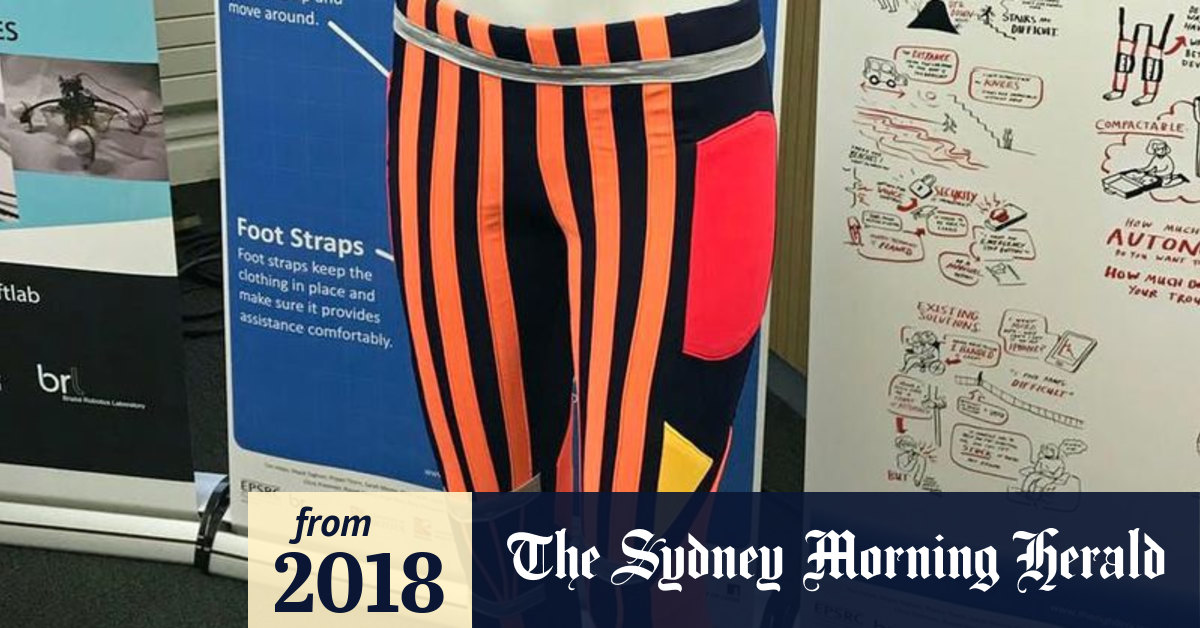 The right trousers: robotic pants could help disabled walk again