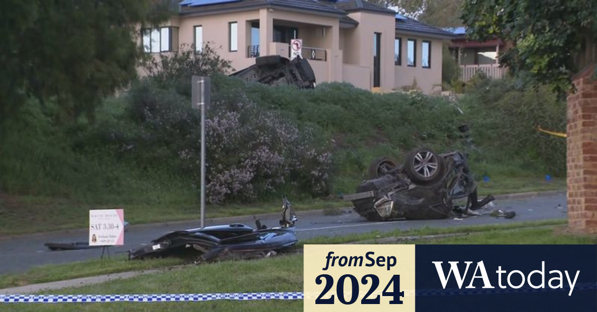 Young driver dies after car smashed to pieces in horror Perth crash