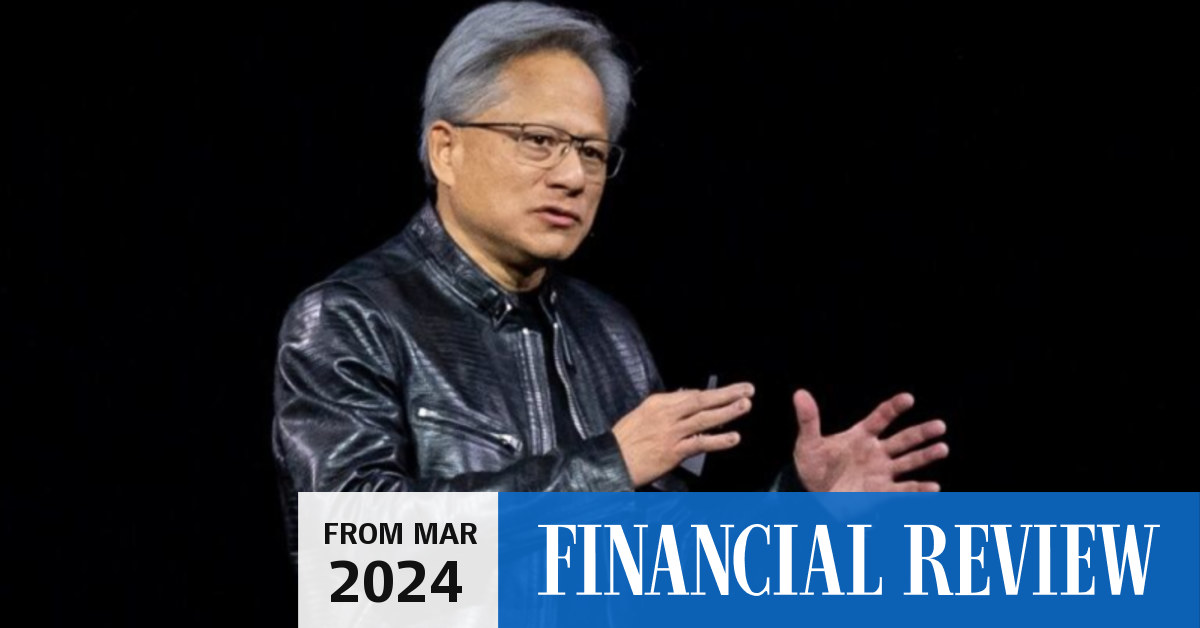 Nvidia chief executive Jensen Huang unveils new Blackwell ‘super chip ...
