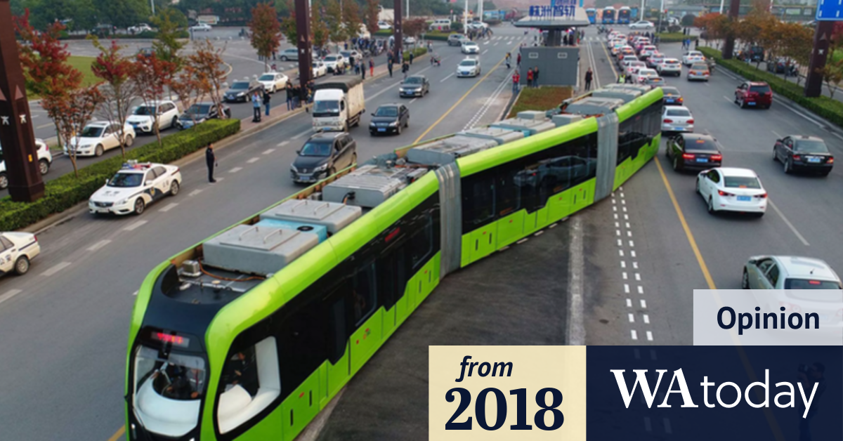 Curtin expert says trackless trams are ready to replace light rail