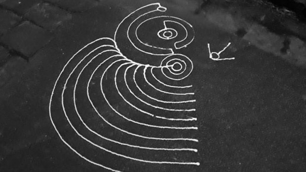 The story behind the cryptic drawings appearing on Melbourne footpaths