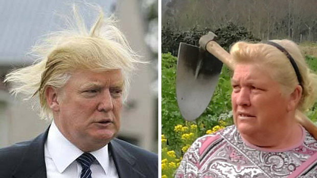 Trump lookalike dedicated to crops more than Twitter