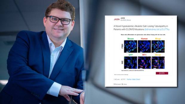 The professor working to cure kidney disease one tweet at a time