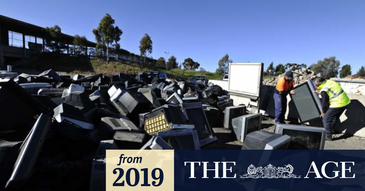 Fears Victoria's recycling woes could worsen as e-waste ban kicks in