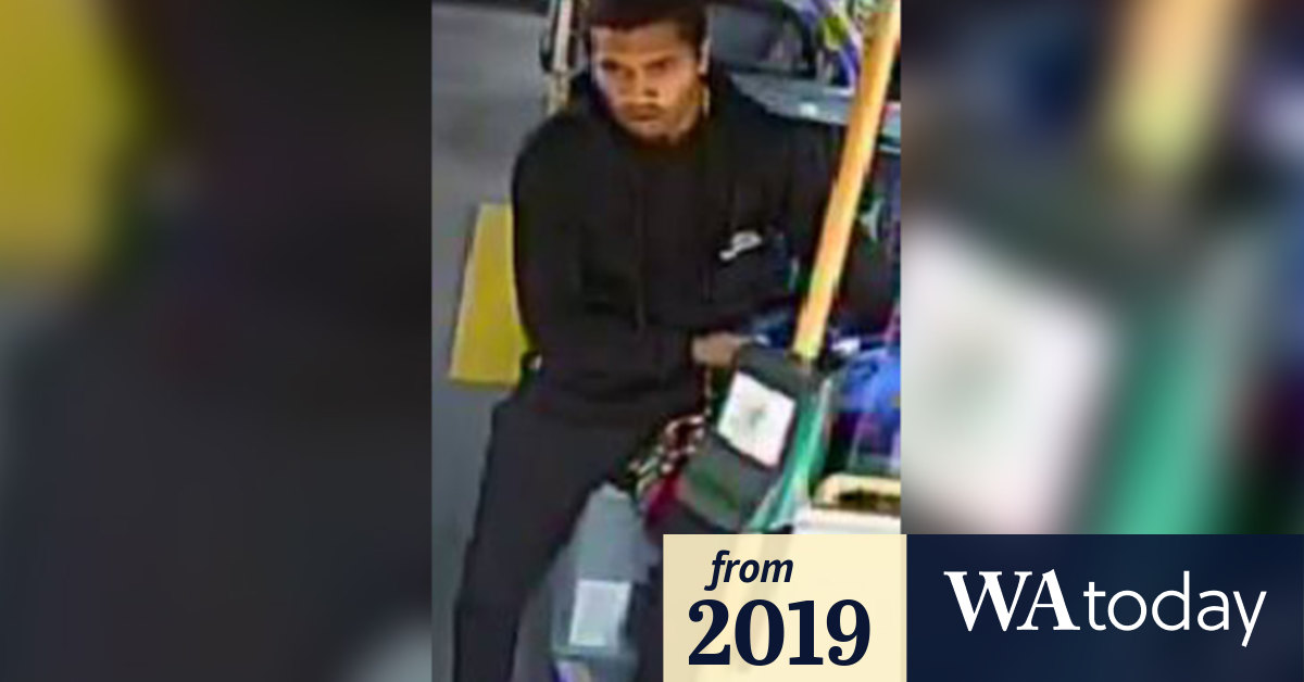 Man wanted over allegedly spitting on Perth bus driver
