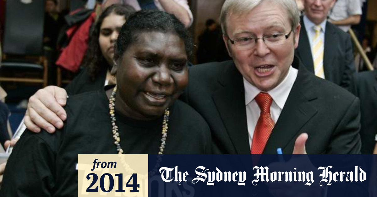 Kevin Rudd announces National Apology Foundation