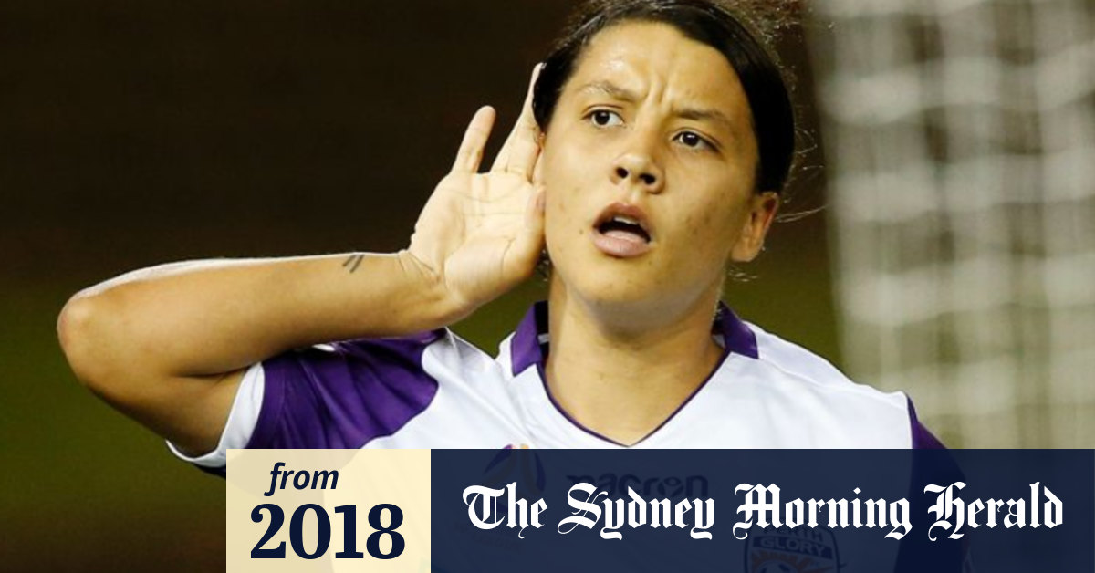 Sam Kerr smashes two more US records with her third hat-trick