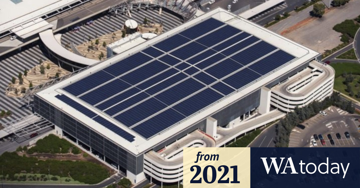 Putting solar panels on Perth Airport could power a whole WA city