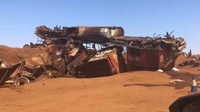 BHP (ASX: BHP) train derailment felt around the world