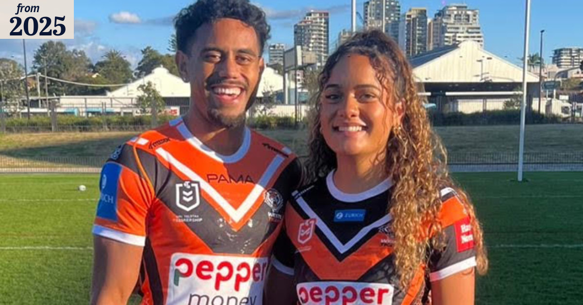 NRL 2025: Jahream Bula to be joined at Wests Tigers by wife Aaliyah
