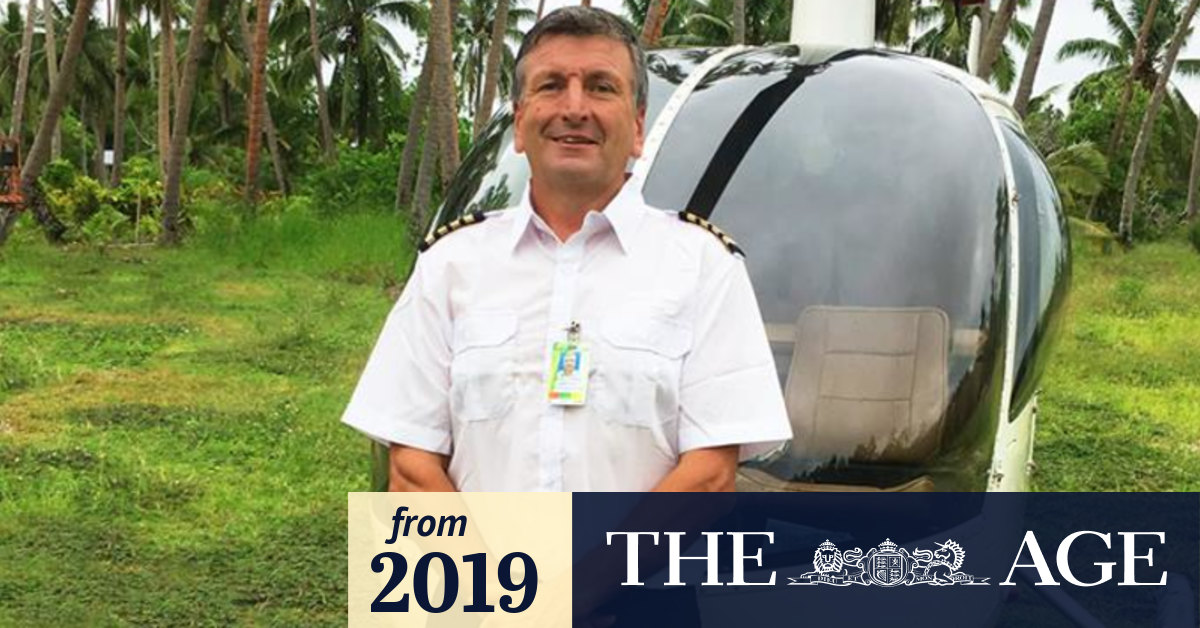 Search for Victorian pilot after fatal helicopter crash in Fiji