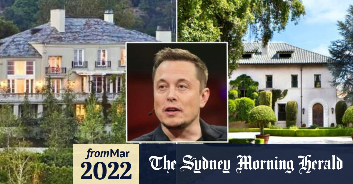 The seven homes Elon Musk has sold since pledging he ‘will own no house’