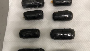 'Internal' search allegedly finds 16 packages of hidden drugs