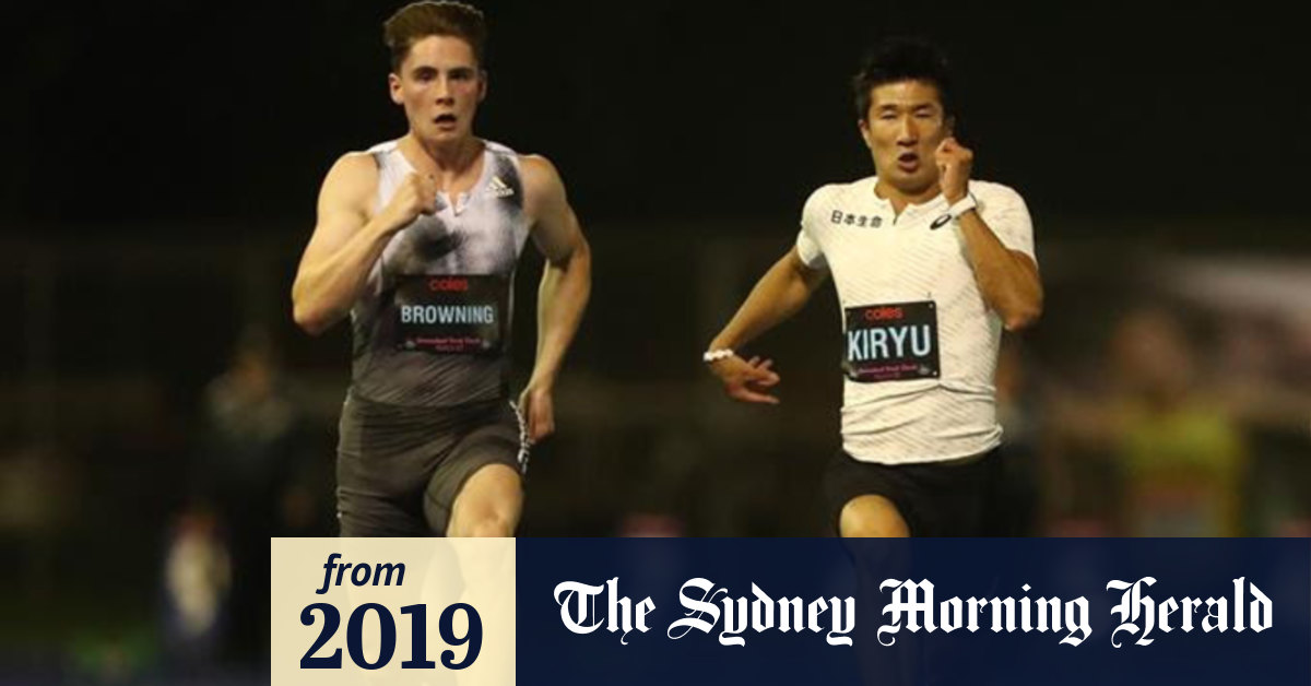 Rohan Browning third-quickest Aussie sprinter ever