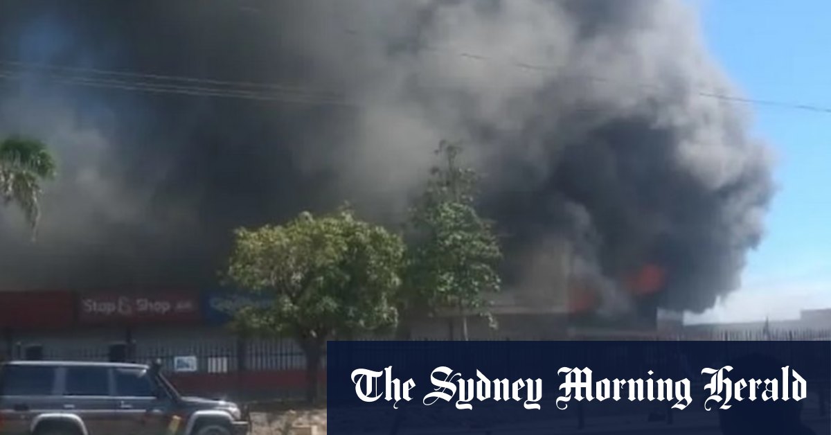 Port Moresby riots: Papua New Guinea’s capital hit by arson, looting
