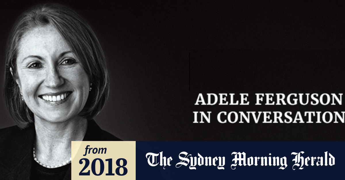 Join Adele Ferguson for a night of conversation about investigative ...