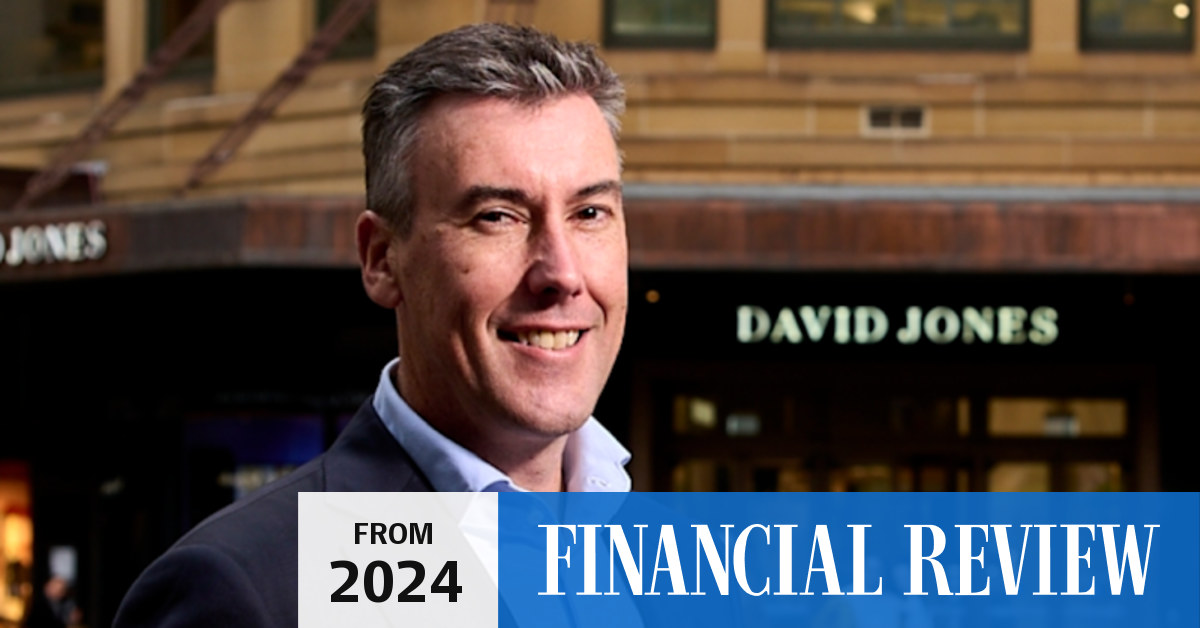 David Jones chief Scott Fyfe says customers are seeking more discounts ...