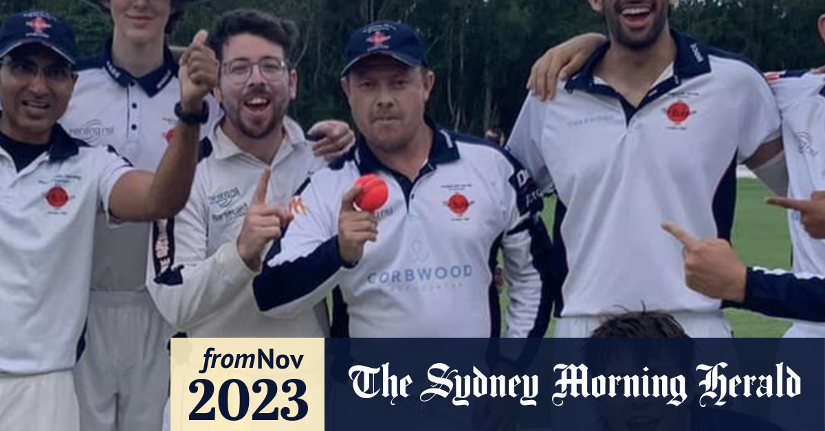 Gareth Morgan: Australian bowler takes six wickets in an over on Gold Coast