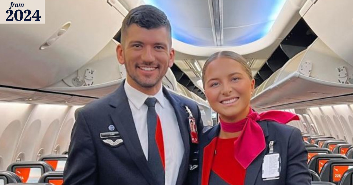 Jesse Baird, Luke Davies: Qantas flight attendant helped man with ...