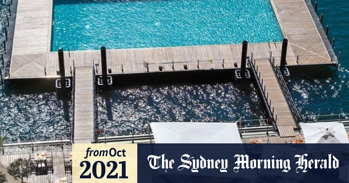Floating pool plan to turn Sydney Harbour into Lake Como