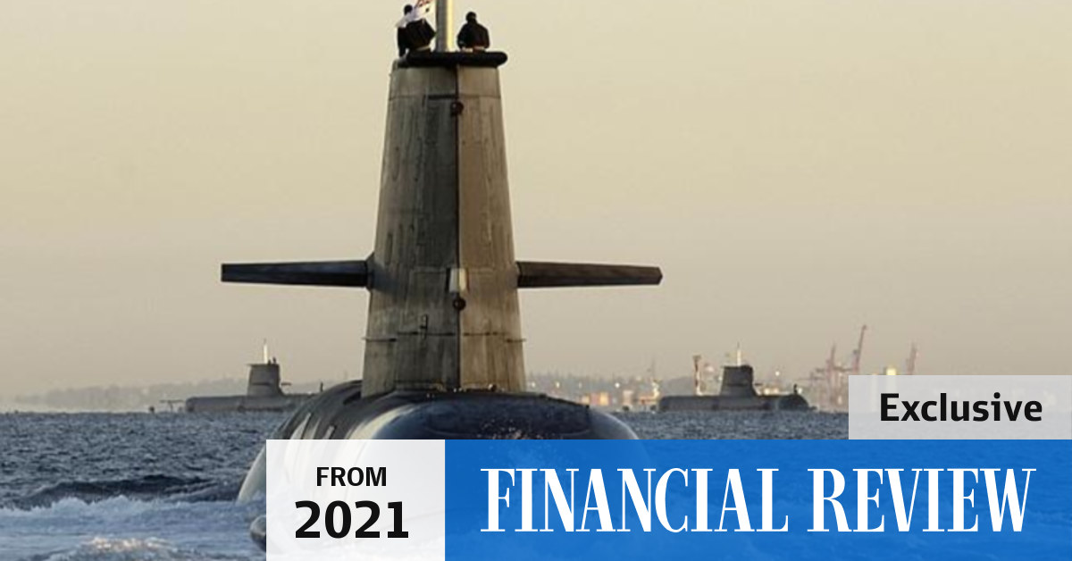 Shot across the bows on submarine contract