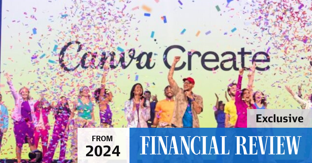 Canva can claw back shares if staff say something bad about it