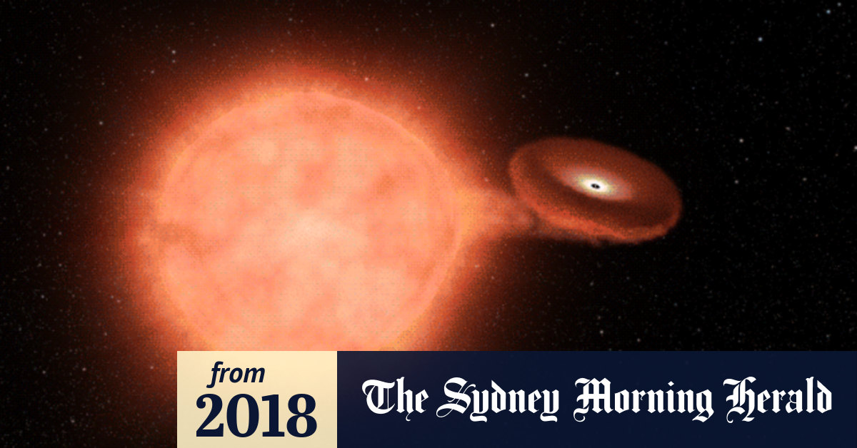 Scientists spot a cosmic vampire - and watch it explode