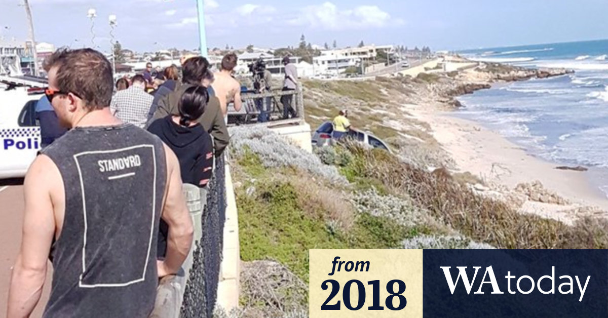 Mother, two sons survive terrifying beach cliff car crash in North Beach