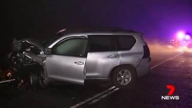Two dead after head-on highway smash north-west of Brisbane