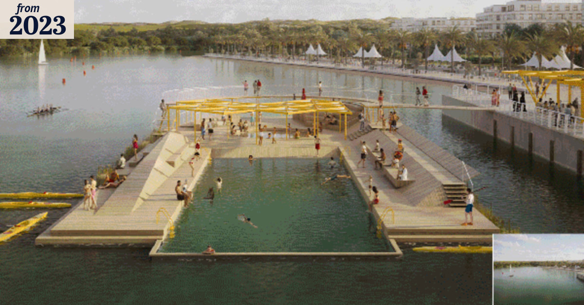 Sydney pop-up swim spots may be built in harbour parks