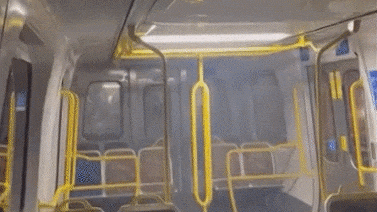 Explosions send sparks flying in Melbourne metro carriage | Nine.com.au