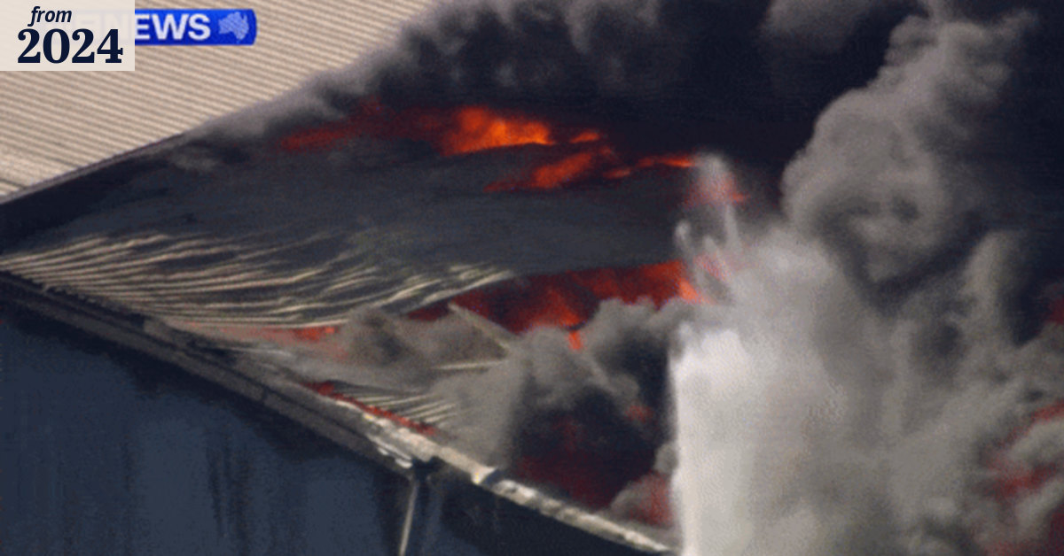 Derrimut fire at factory sparks watch-and-act warning after chemical ...