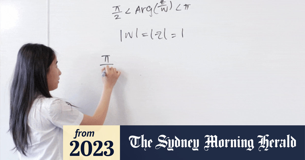 HSC 2023: Maths extension 2 exam question - can you solve it?