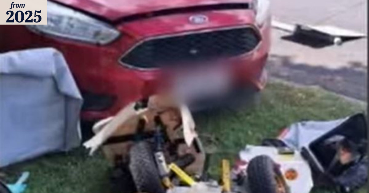 Teen arrested after elderly man on mobility scooter hit and killed by car